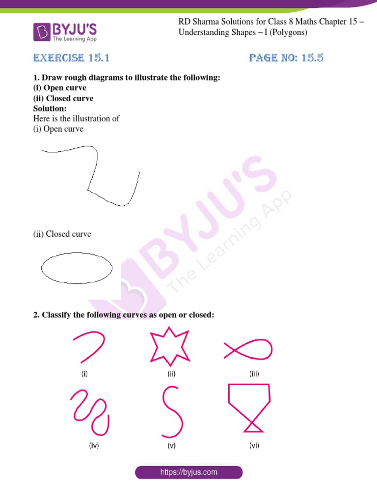 RD Sharma Class 8 Maths Chapter 15 Understanding Shapes I Polygons | PDF