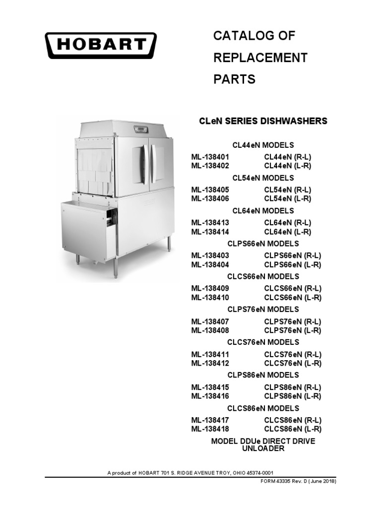 Cl44en & Cl54en & Clps66en & Clps76en & Clps86en | PDF | Dishwasher | Tools