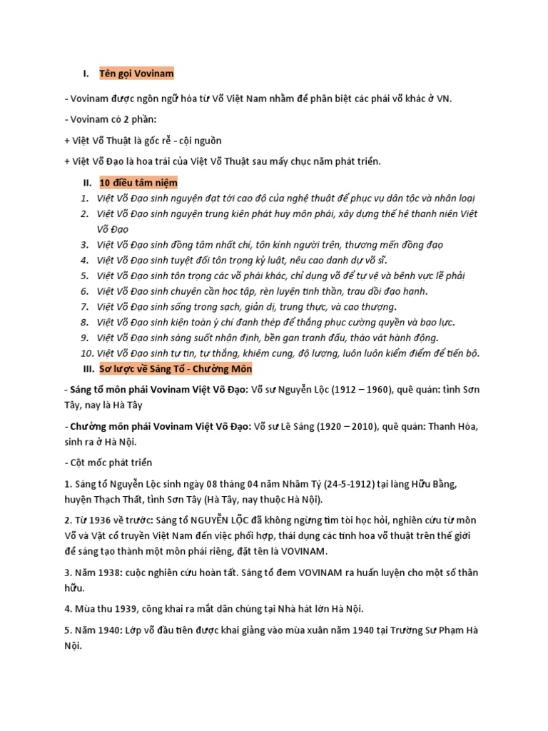 Lý Thuyết VOG | PDF