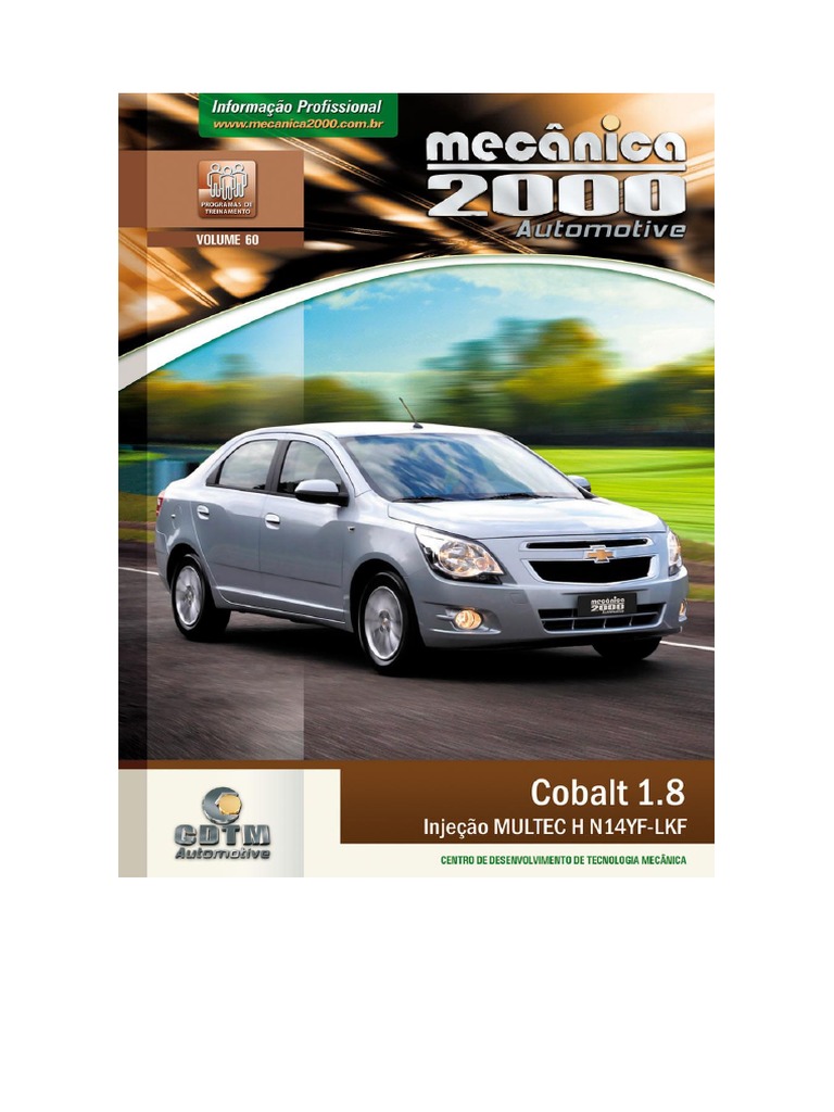 Cobalt 1.8 Flex Manual de Serviço Pt1 | PDF