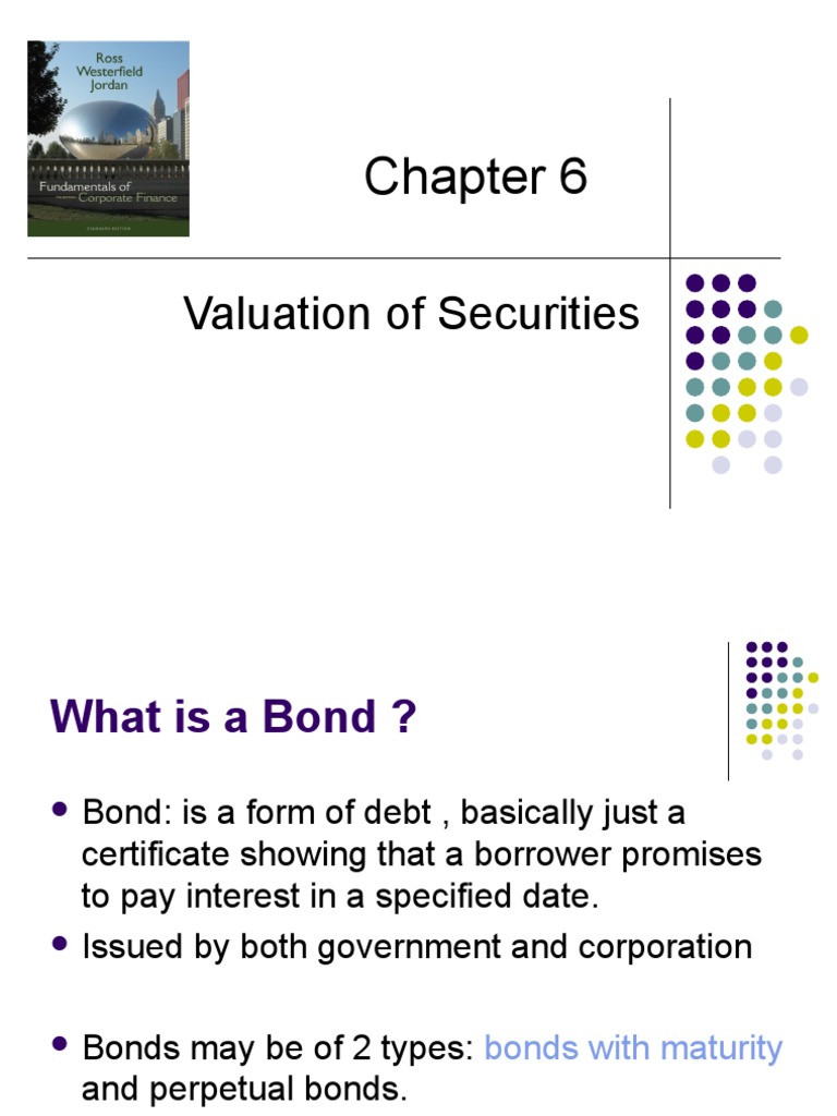 Chapter 6.valuation of S | PDF | Bonds (Finance) | Stocks