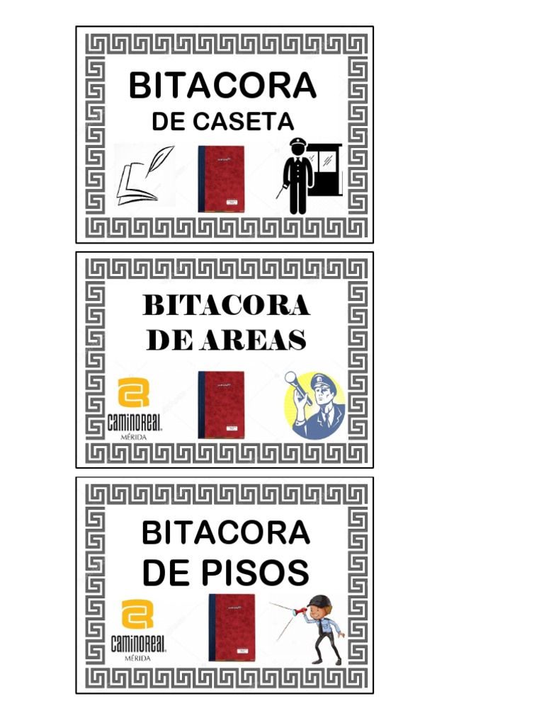 Rotulo Bitacoras | PDF