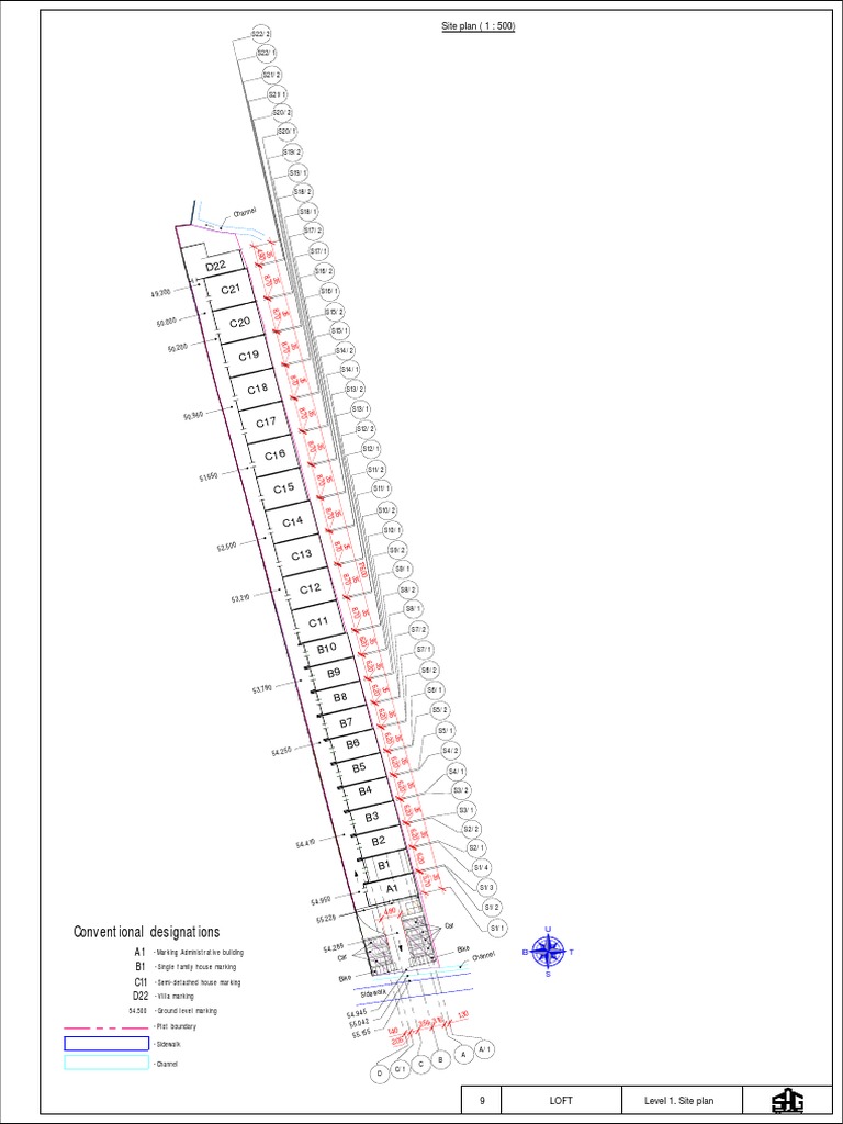 Conventional Designations: Site Plan (1: 500) | PDF