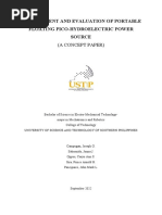 Layout of ROR and PROR Hydropower Projetcs | PDF | Hydroelectricity ...