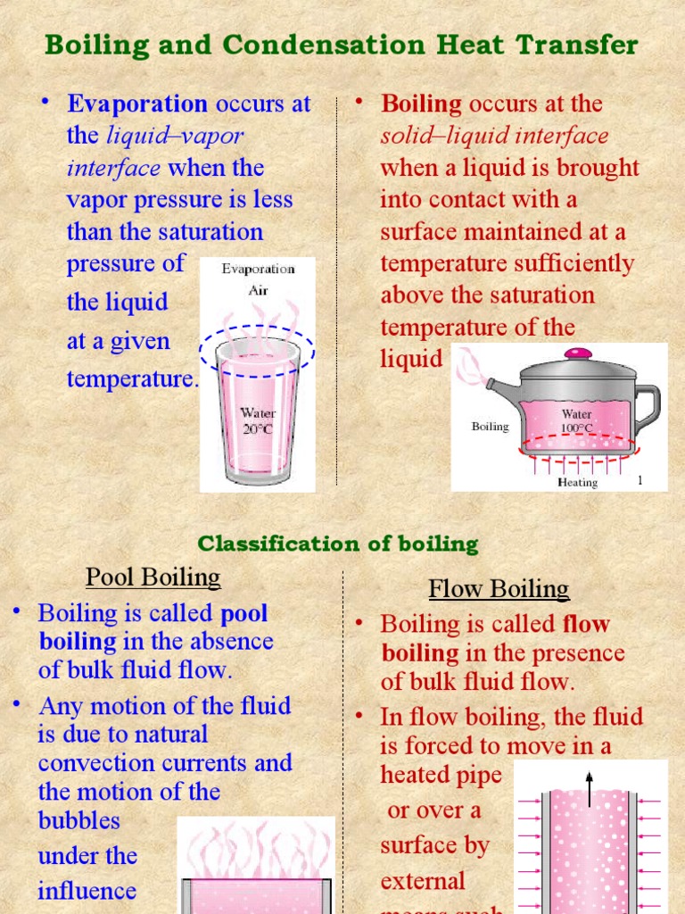 Boiling and Condensation | PDF | Boiling | Heat Transfer