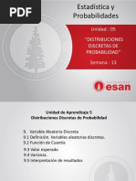 6 Momentos de Una Variable Aleatoria | PDF | Valor esperado | Desviación Estándar