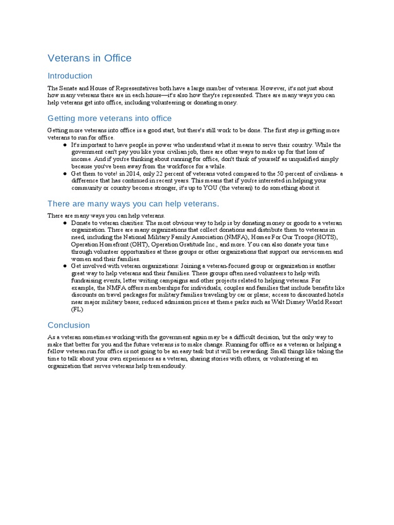 Veterans in Office-CopyAI | PDF | Economies