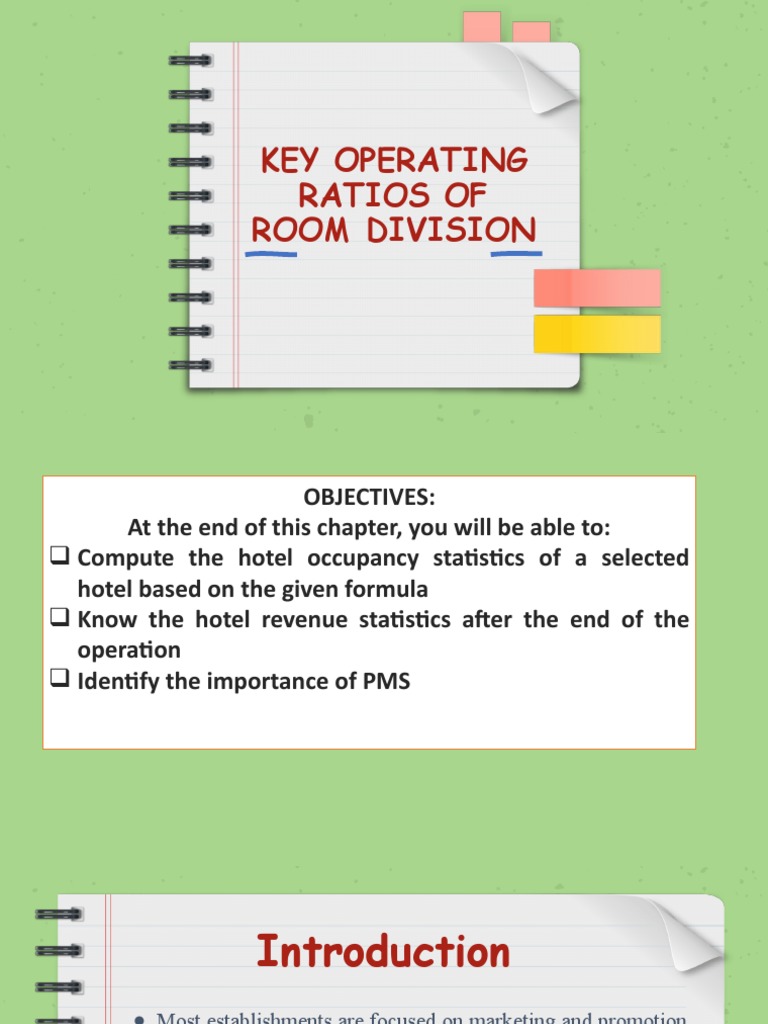 Key Ratios in Room Division Management | PDF | Profit (Economics ...