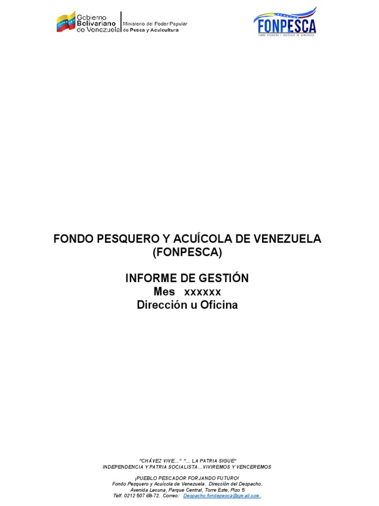 Formato Informe de Gestion Mensual 2022 | PDF | Economias