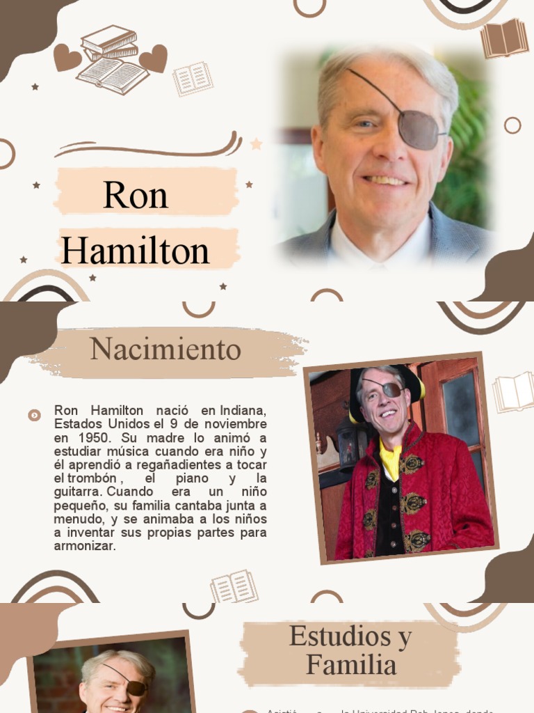 Biografía de Ron Hamilton: Nacimiento y Carrera | PDF | Arte