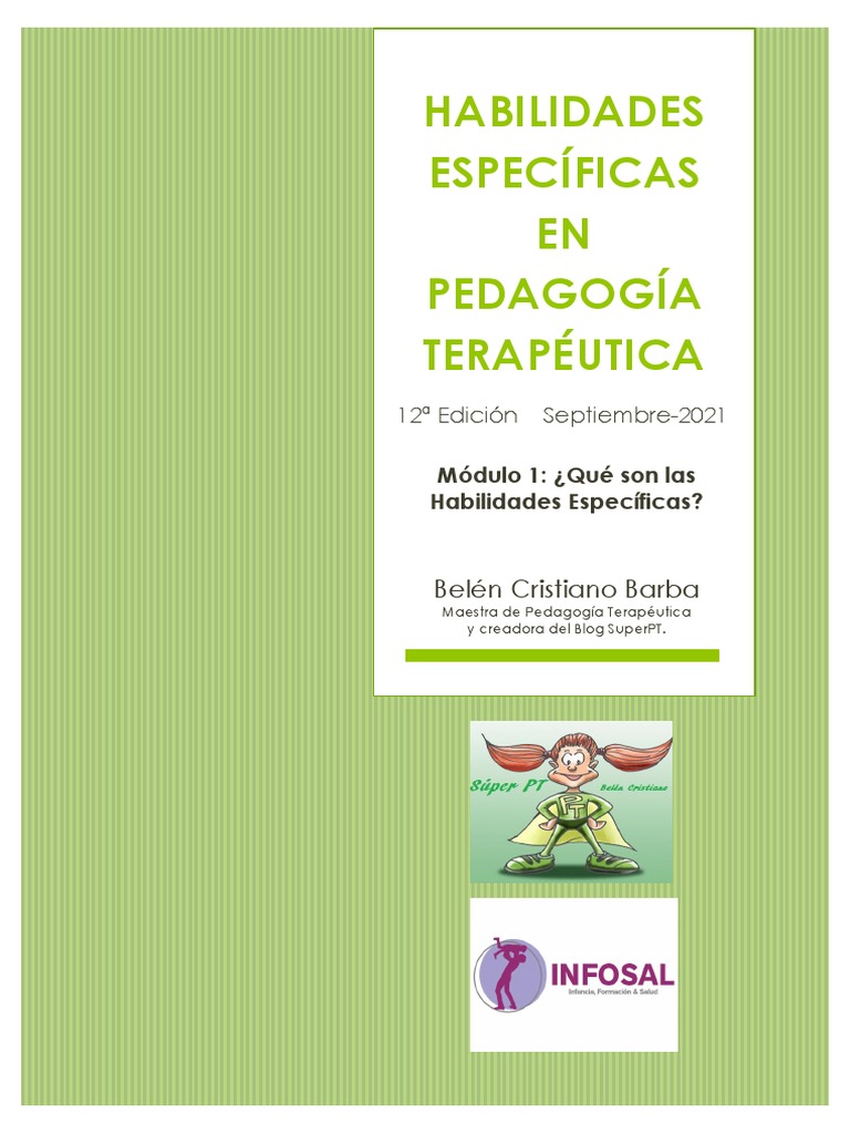 MÓDULO 1 Habilidades Específicas - 9 | PDF | Conocimiento | Aprendizaje