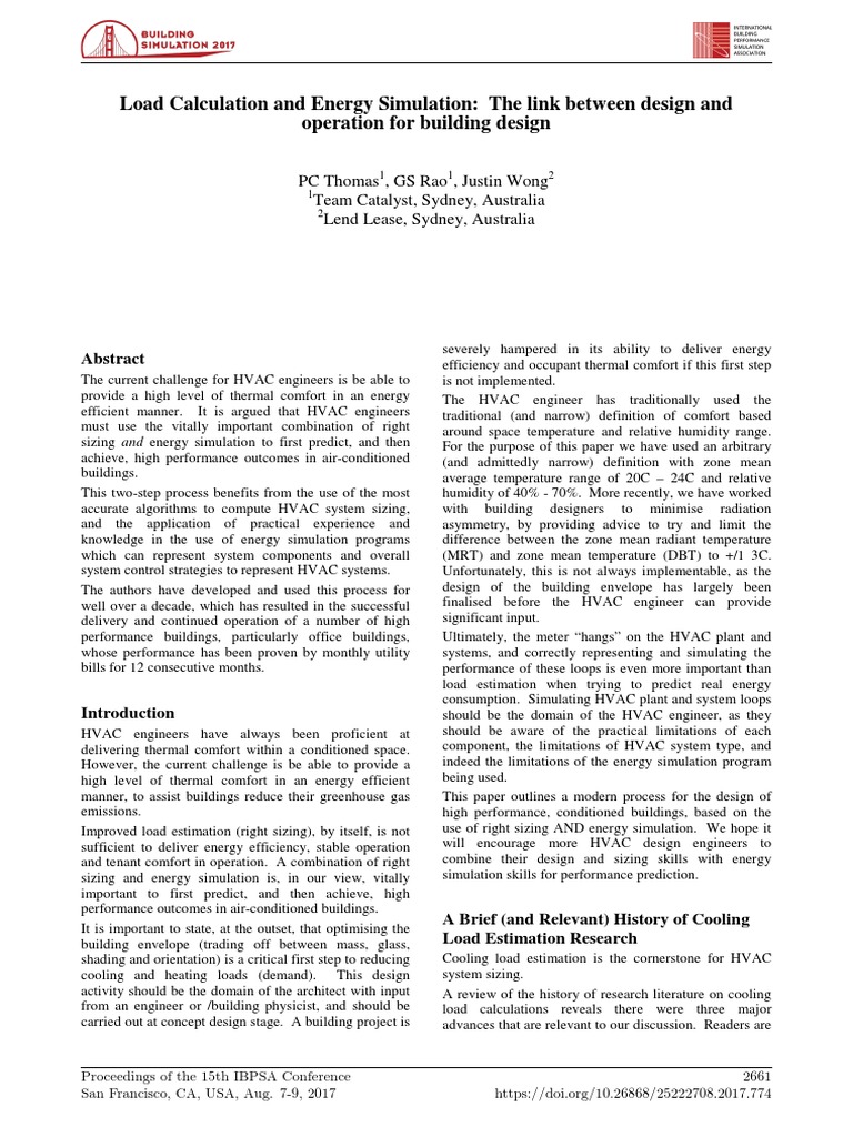 BS2017 774 | PDF | Simulation | Efficient Energy Use