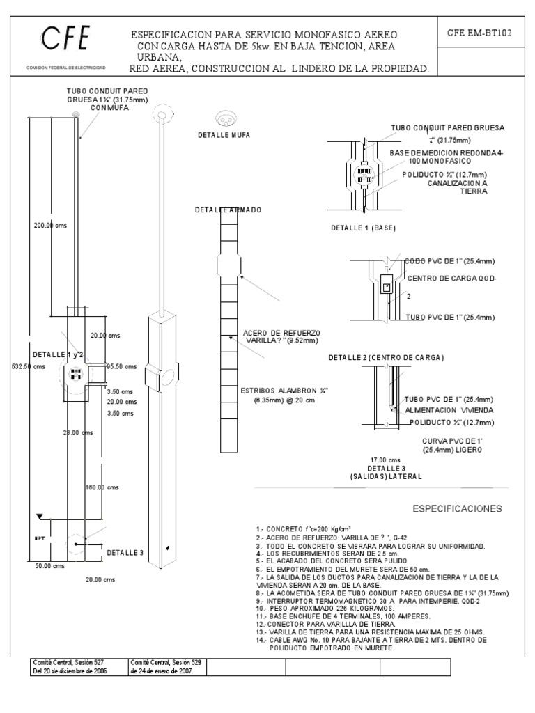 Murete de Medicion | PDF