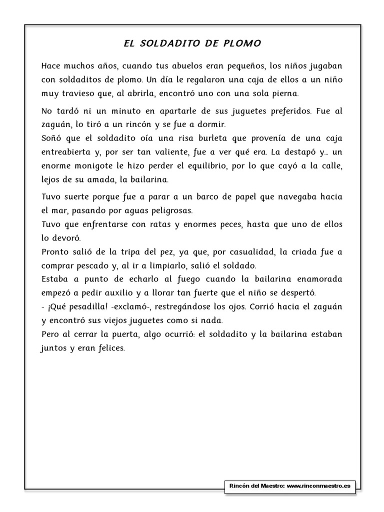 18 El Soldadito de Plomo | PDF | Arte