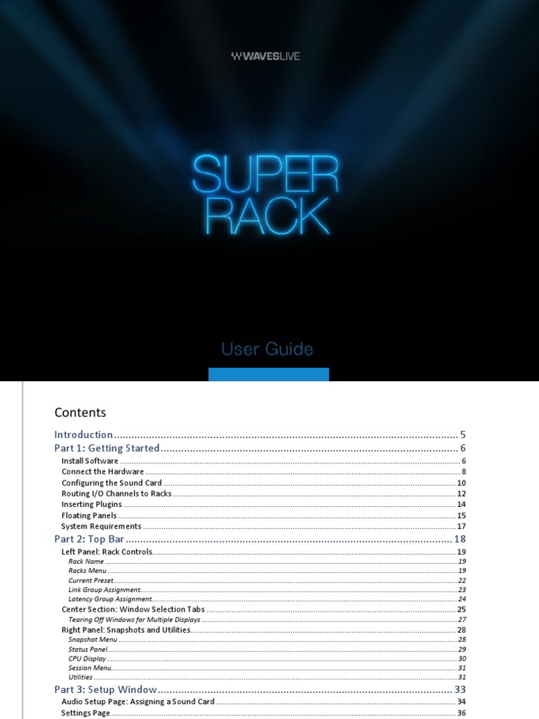 Superrack Native v13 | Download Free PDF | Input/Output | Window (Computing)
