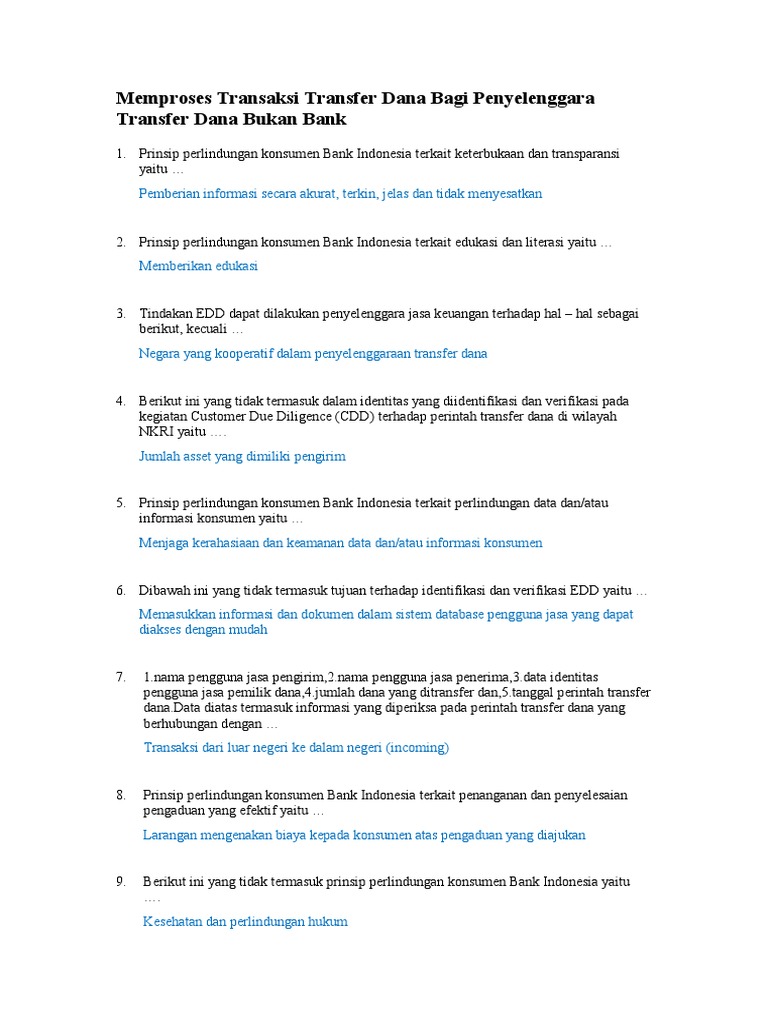 Latihan Soal PTD | PDF