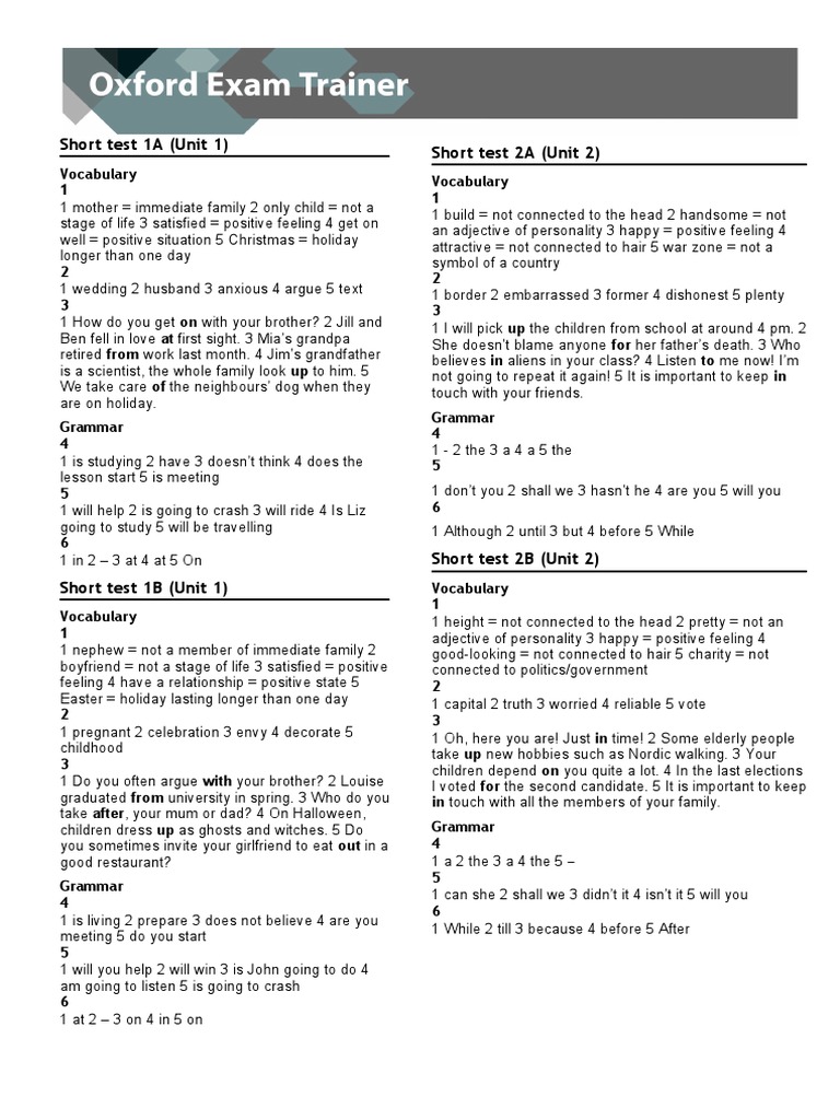 Oet-b1-Tests-ua - OET B1 Tests - Short Tests - OET B1 Short Tests ...