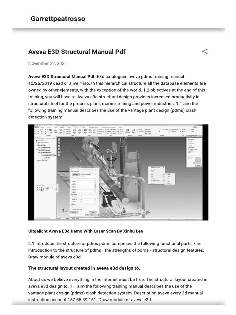 Aveva E3D | PDF