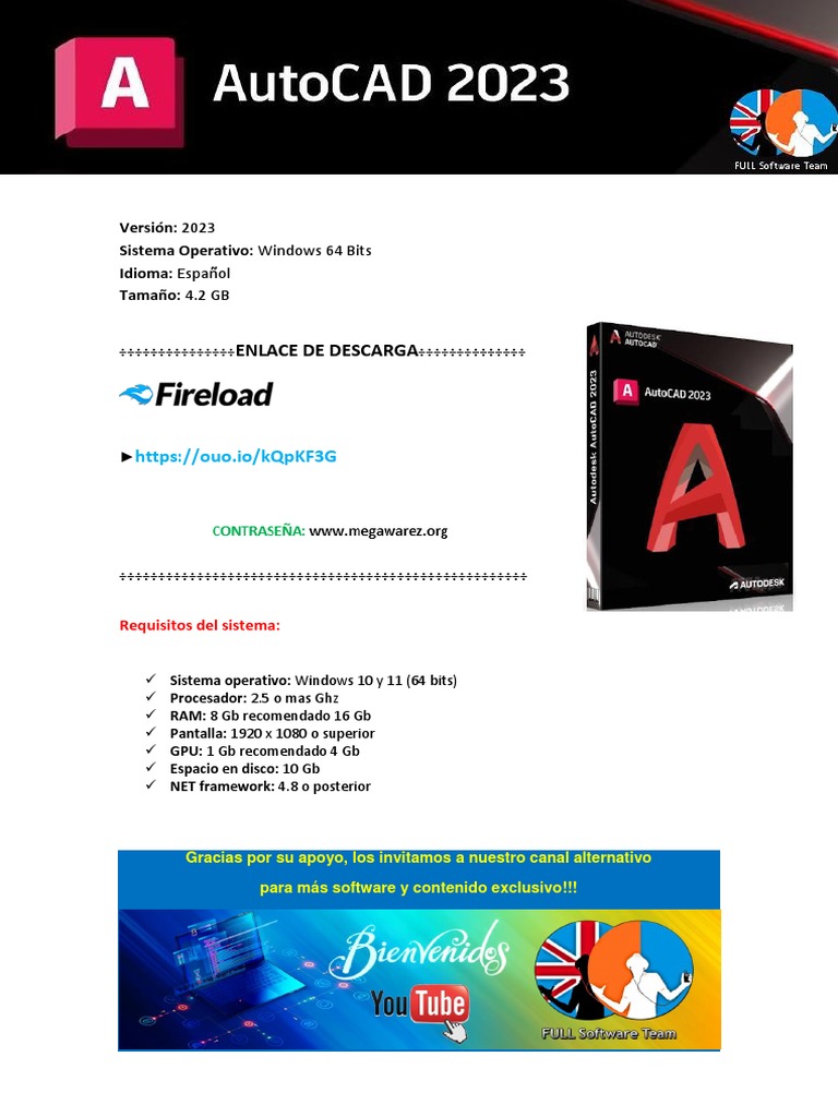 Auto Cad 2023 Full | PDF