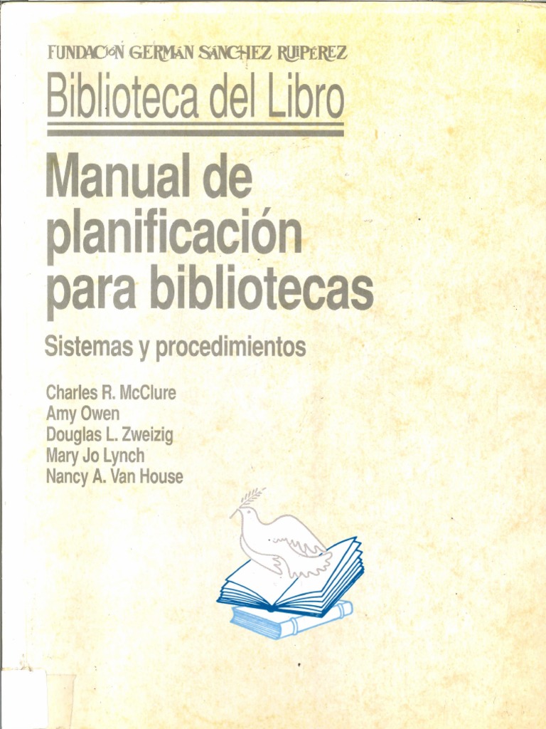 MCCLURE - Manual de Planificacion para Bibliotecas | PDF