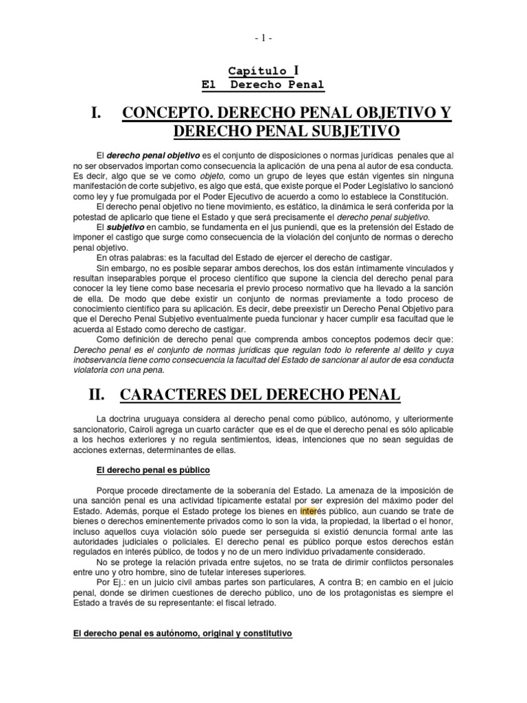 Penal 1 Completo-3 | PDF | Derecho penal | Criminología
