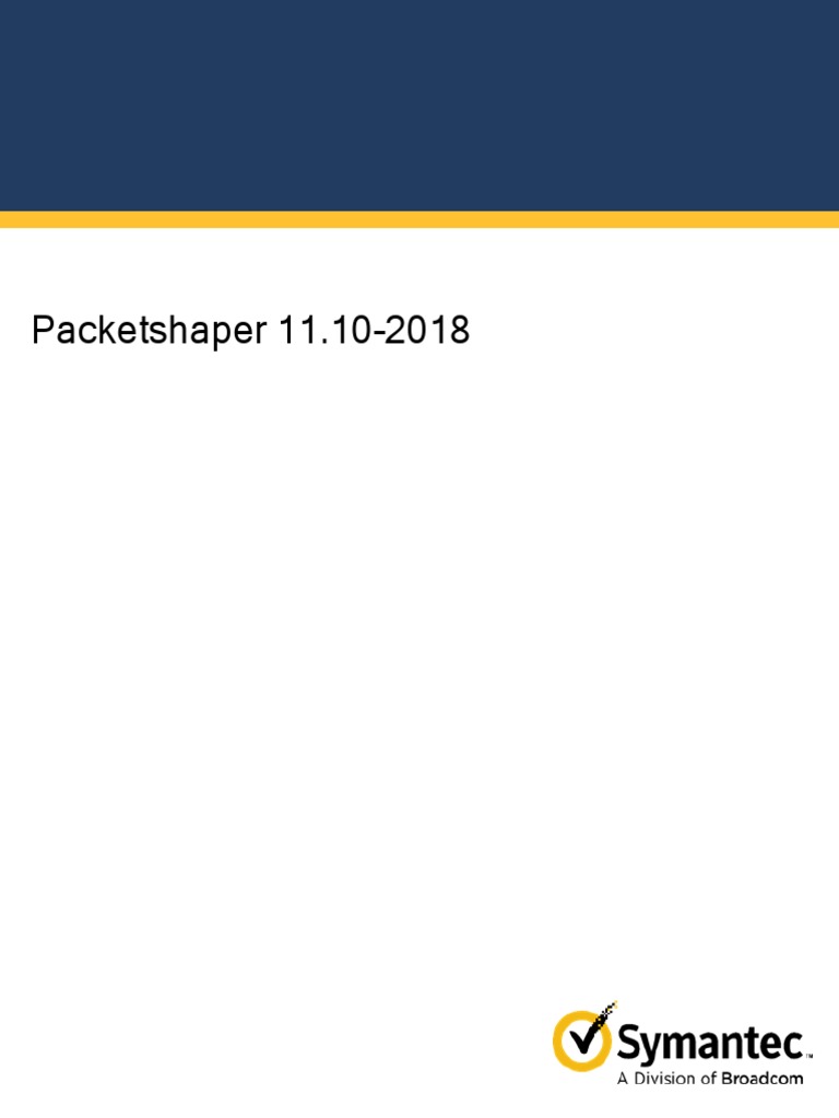 BlueCoat PacketShaper 11.10 Guide | PDF | Proxy Server | Computer Network