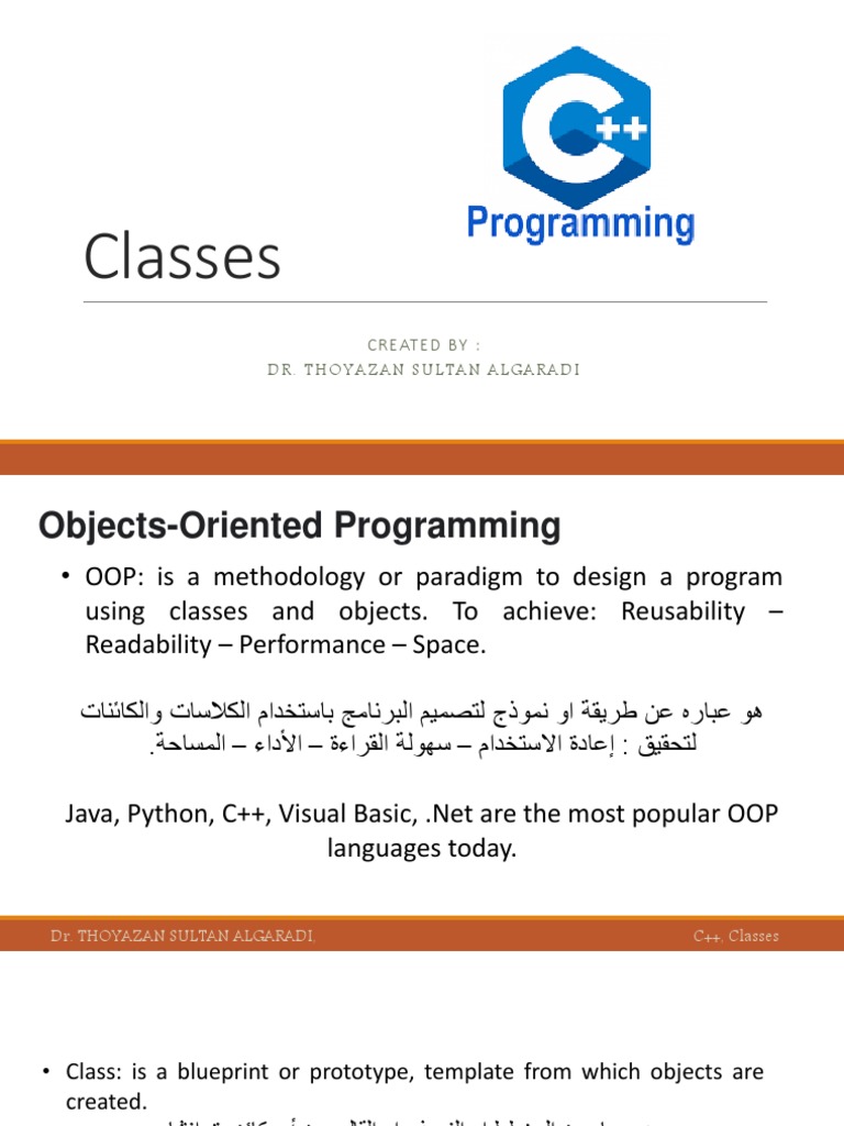 Lec Classes 10 | PDF