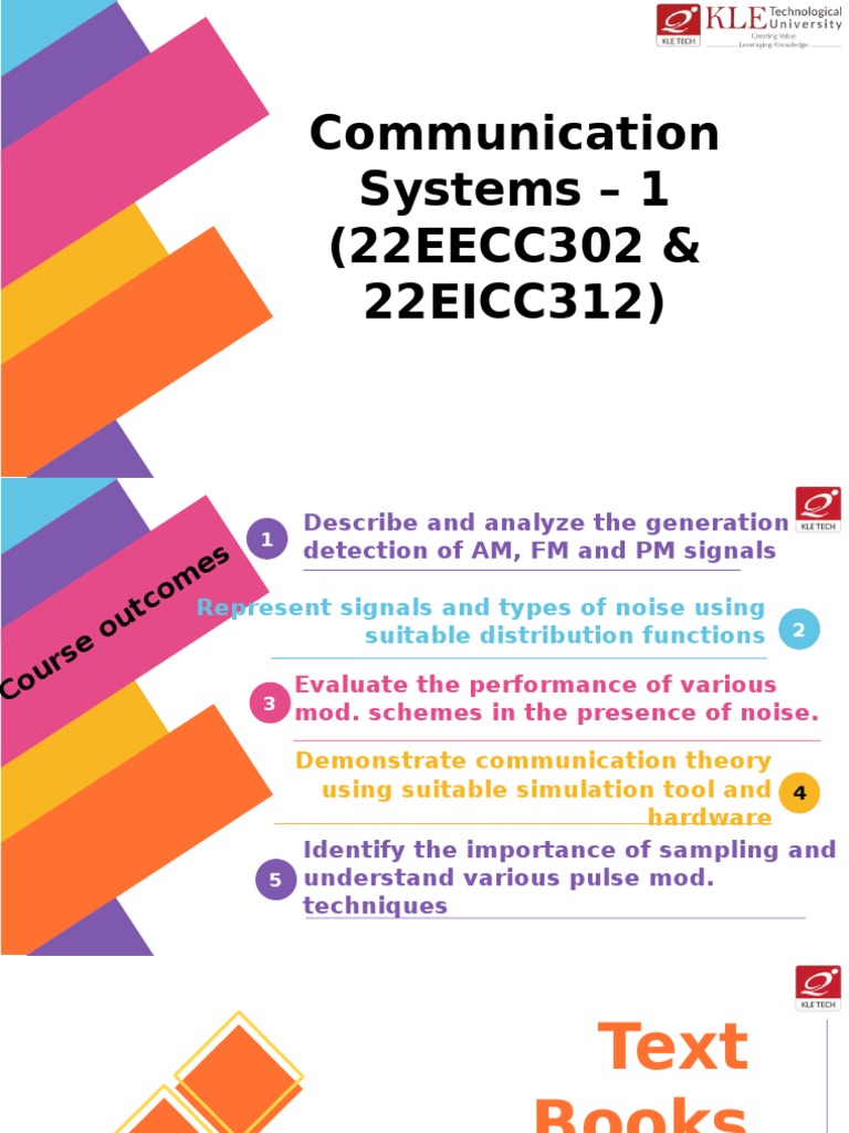 Unit1 Introduction Pdf Modulation Telecommunications