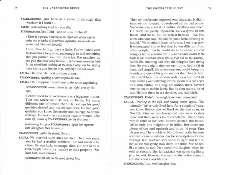 Laura Monologue | PDF