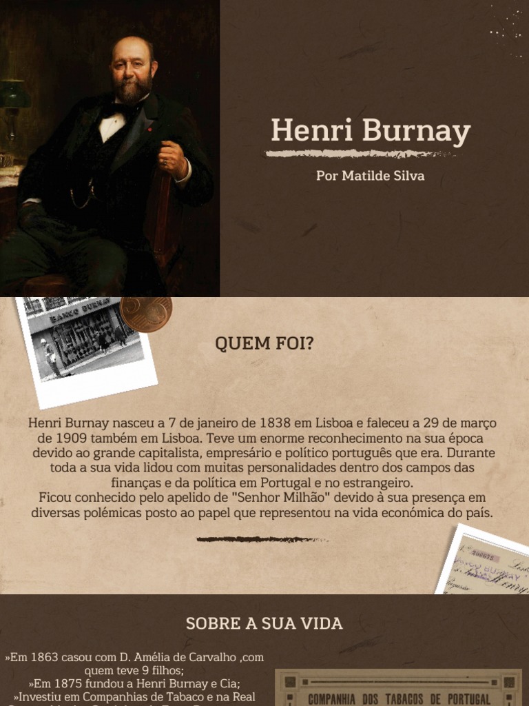 Henri Burnay | PDF