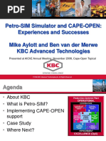 KBC Petro-SIM Refining | PDF | Simulation | Oil Refinery