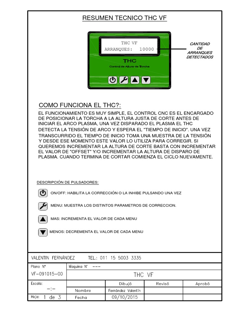 Manual THC VF - 091015 | PDF