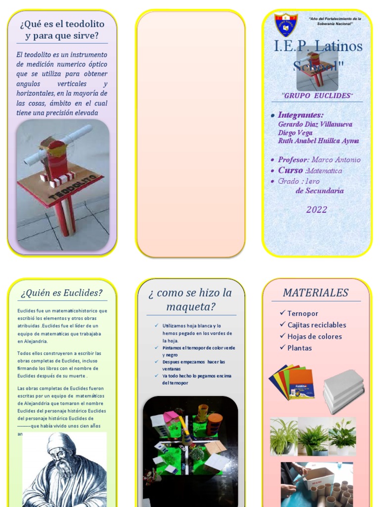 TRIPTICO Euclides | PDF
