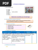 3° Sesión Día 5 Art Elaboramos Adornos para Decorar Nuestra Aula Unidad ...