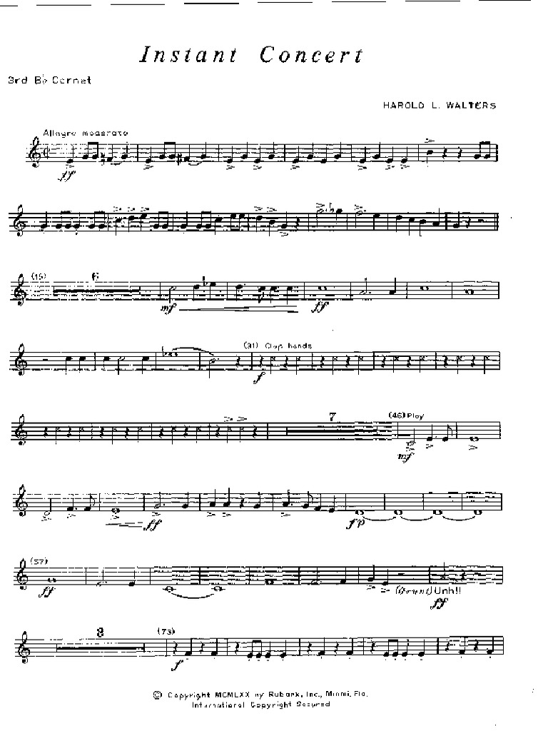 Instant Concert | PDF