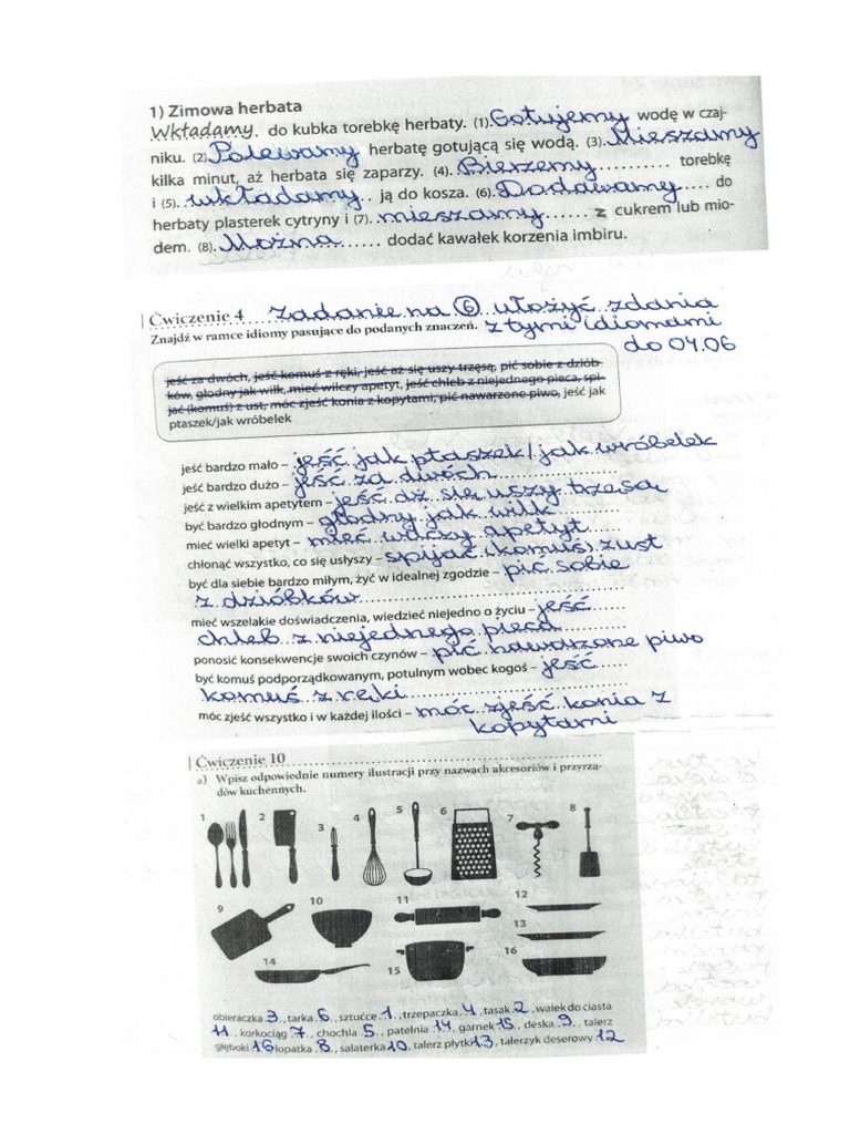 Domowe Zadanie | PDF