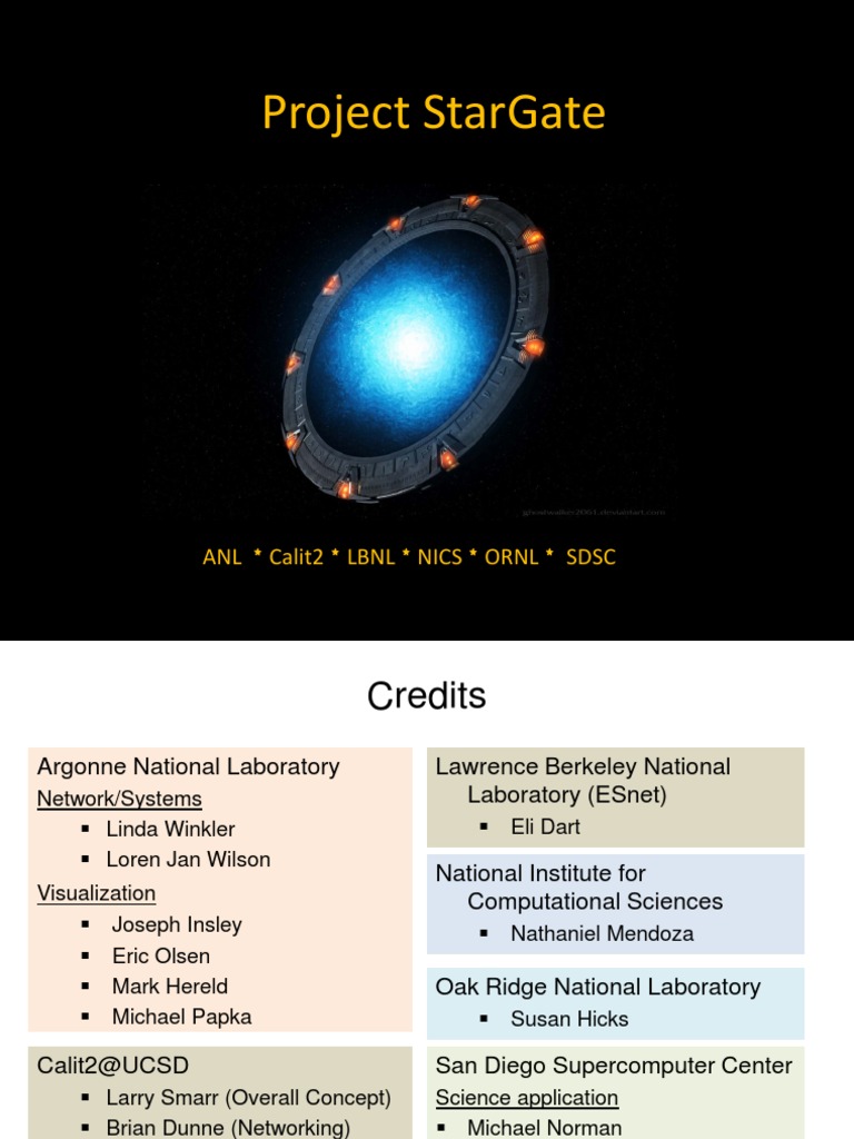 Project Stargate | PDF | Graphics Processing Unit | Computer Network