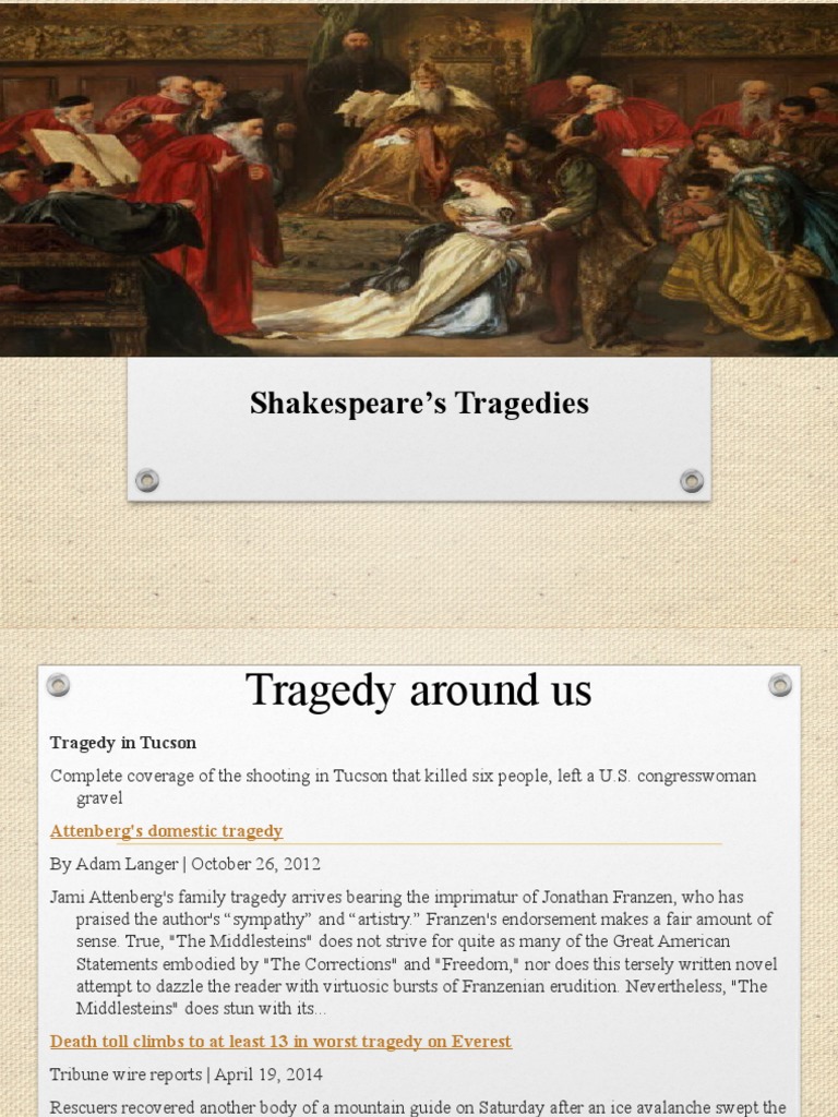 Exploring Tragedy Through the Ages | PDF | Tragedy