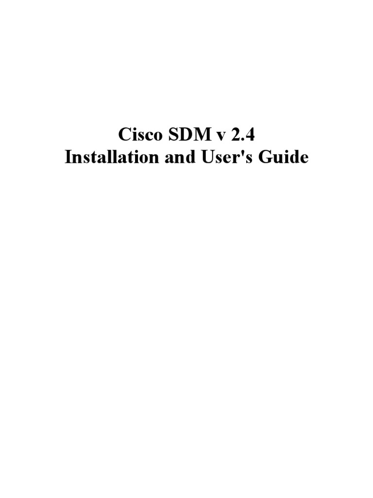 SDM Download and Install Instructions | PDF | Microsoft Windows ...