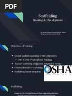 07 01 24 Toolbox Talk Scaffolding | PDF | Scaffolding | Occupational ...