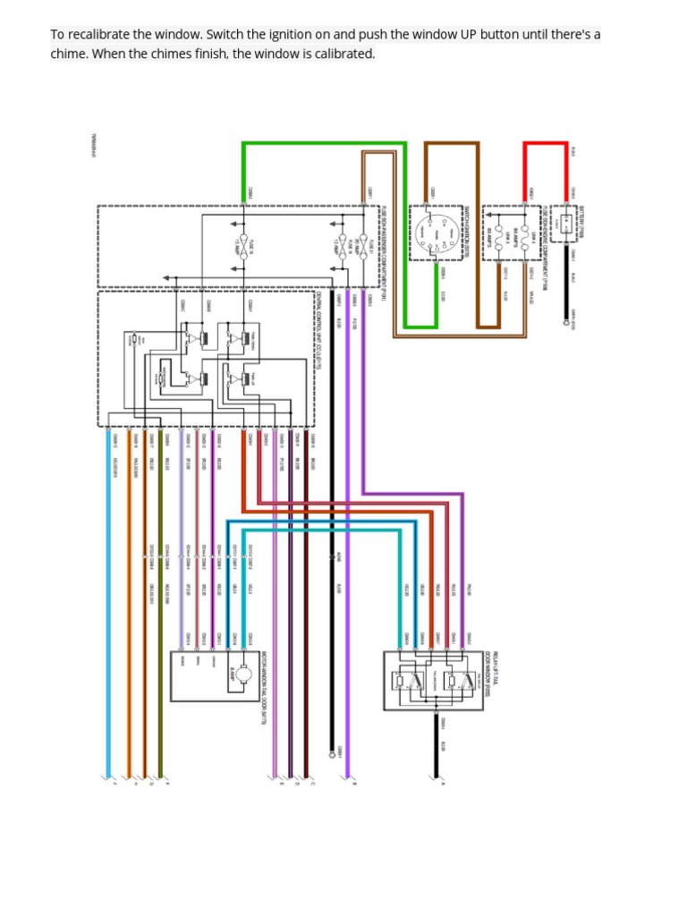 To Recalibrate The Window | PDF | Door | Relay