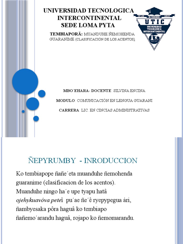 Clasificación de Los Acentos | PDF | Vocal | Idiomas