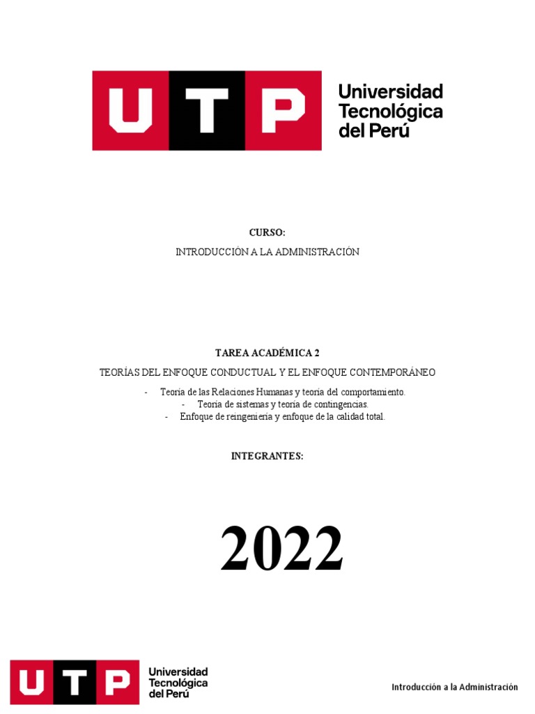 Ta2 Intro A La Admin. | PDF | Motivación | Motivacional