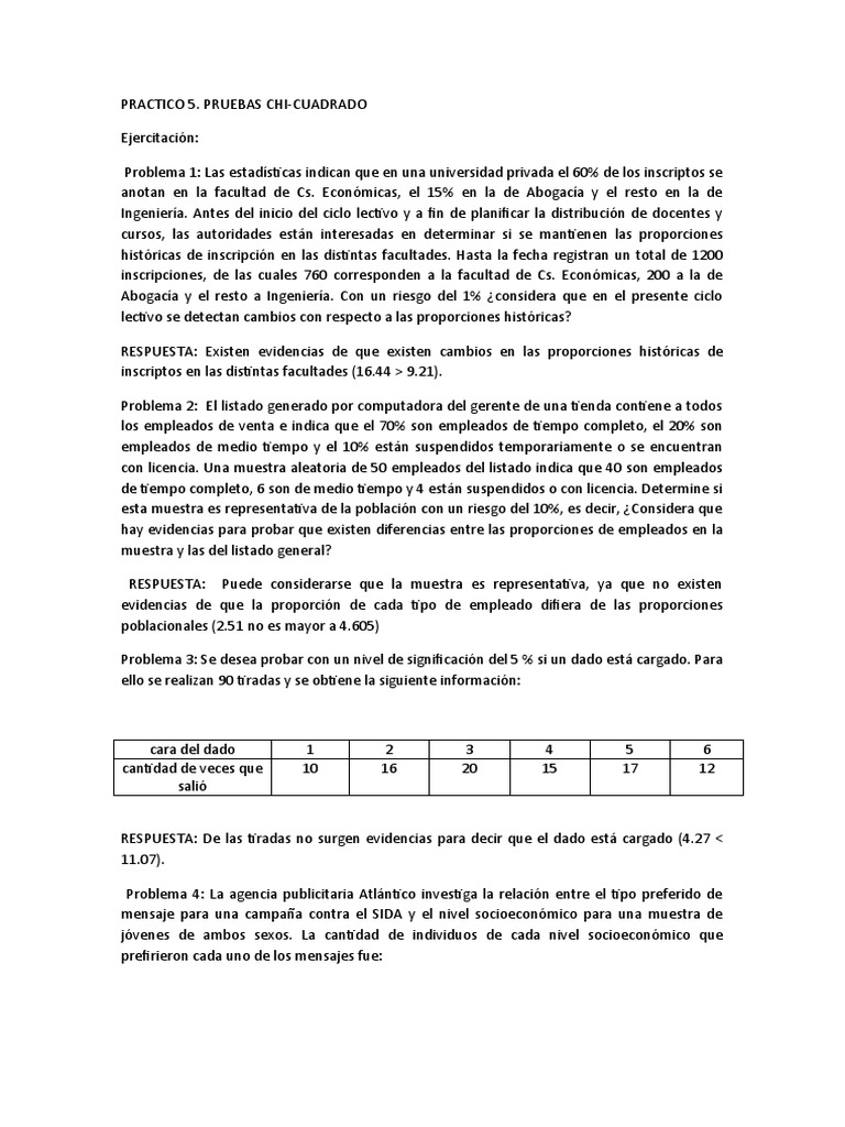 PRACTICO 5 Ejercicios | PDF | Ciencias sociales | Crecimiento personal y profesional