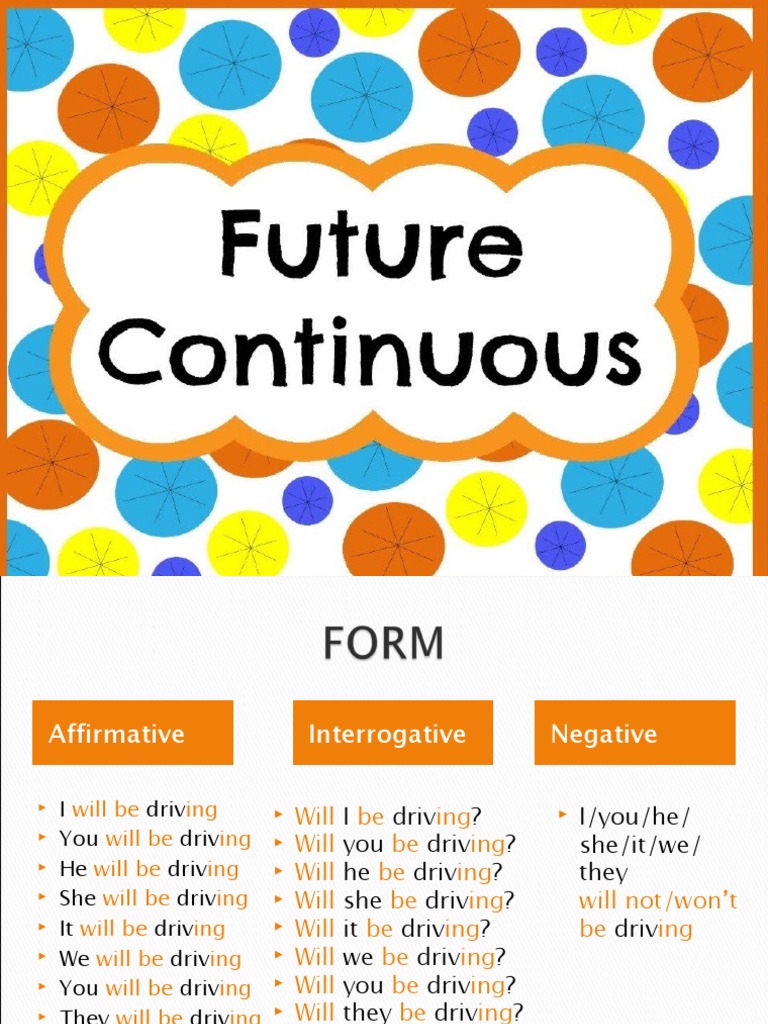 Future Continuous | PDF