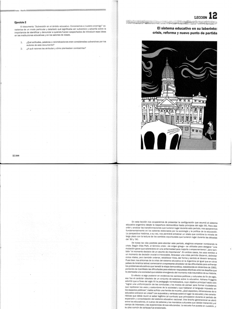 Arata Nicolas y Mariño Marcelo. Lección 12 | PDF