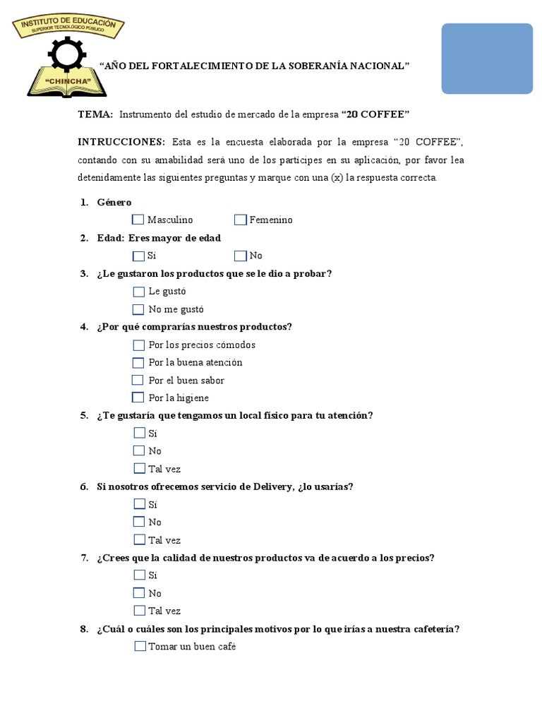 Encuesta Fisica | PDF