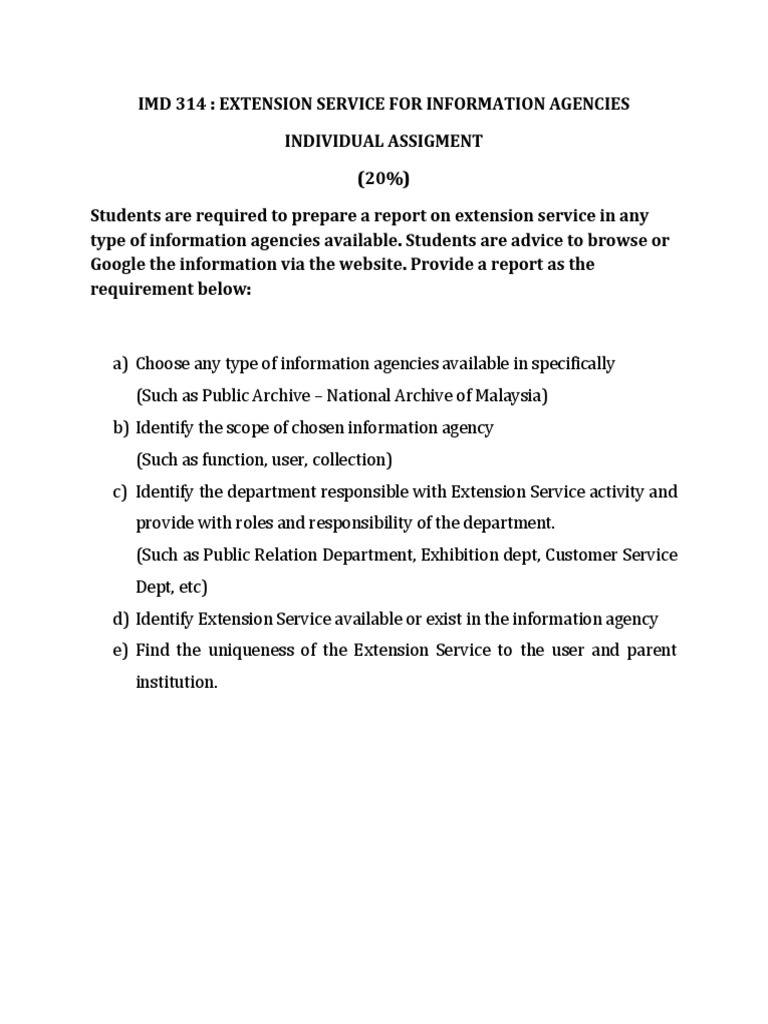 Assignment IMD 314 | PDF | Business