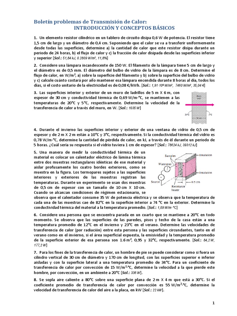 Tc 01 Introducción Y Conceptos Básicos Pdf Calor Transferencia De 7544