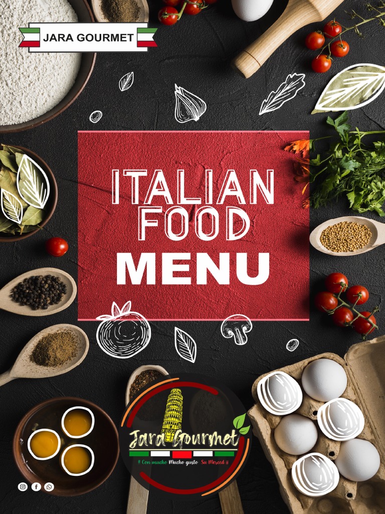 Menu Jara Gourmet 2021v2 | PDF